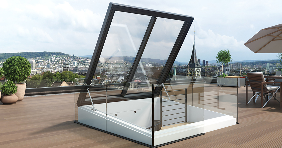 Flachdach Ausstiege – Sicher & komfortabel zur Dachterrasse | insights ...
