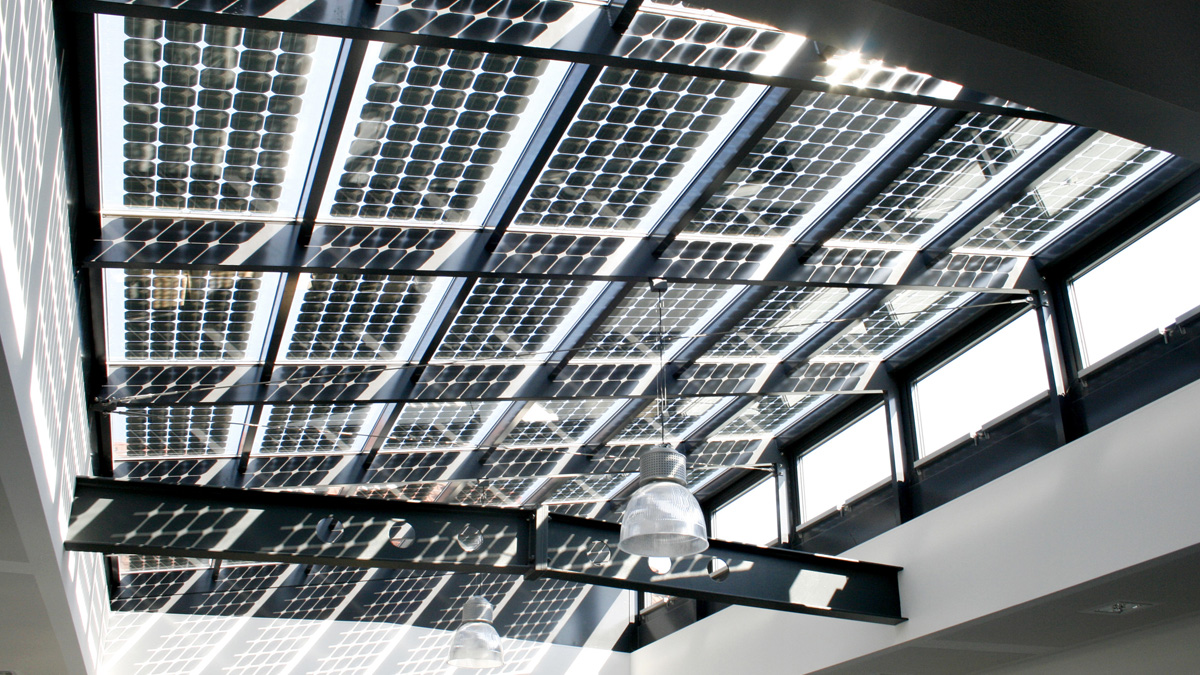 Glasdach PR60 bei IBC Solar | LAMILUX